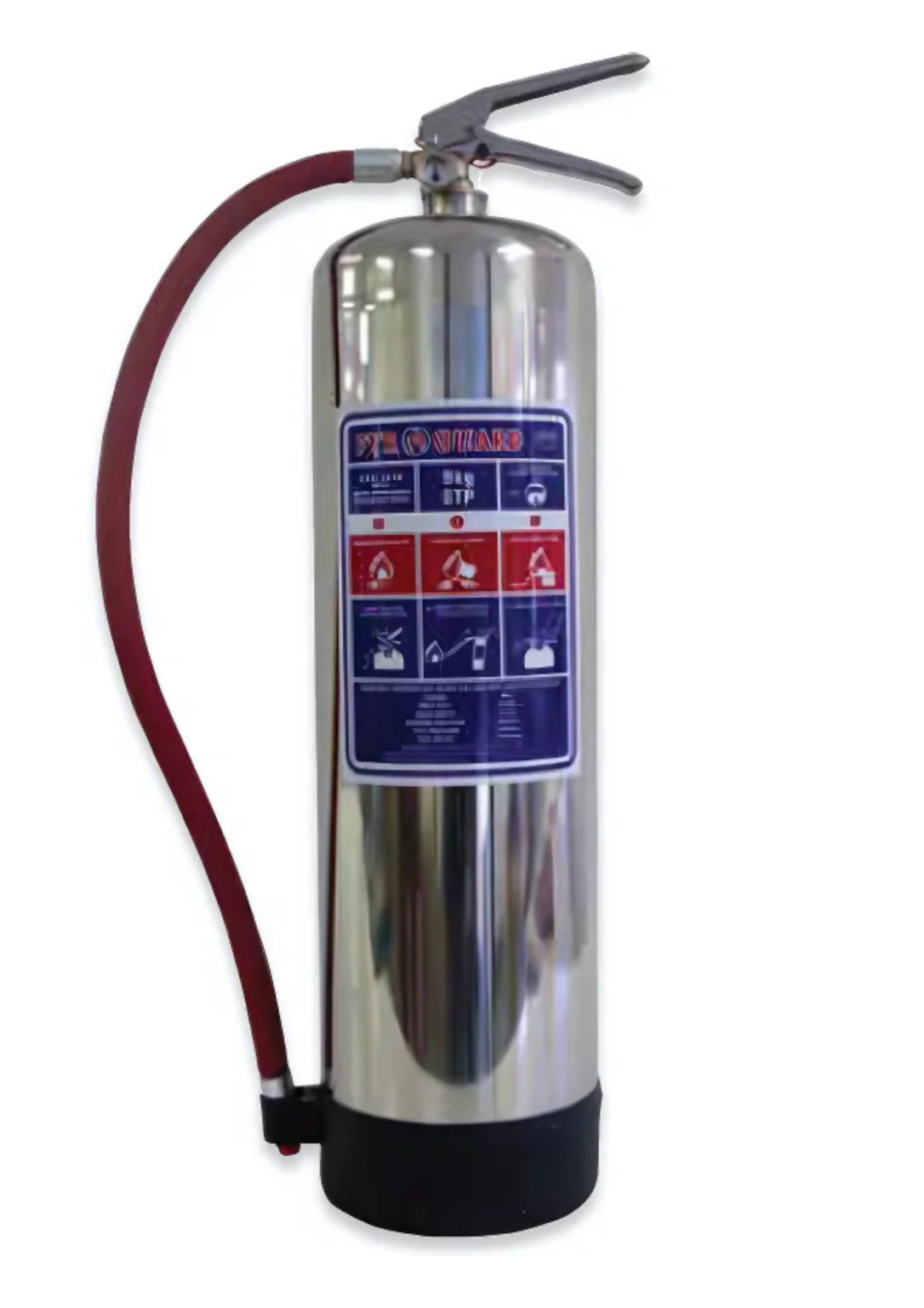 9Kg Dry Chemical Powder Type, Stainless Steel Fire Extinguisher - SSS ...