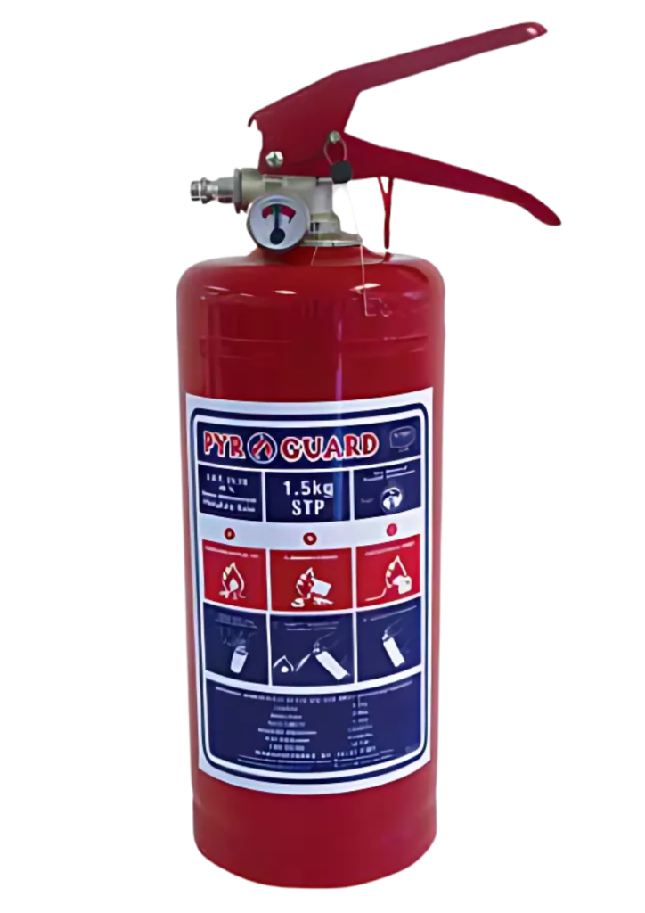 1.5Kg Dry Chemical Powder Type Fire Extinguisher - SSS Fire Services