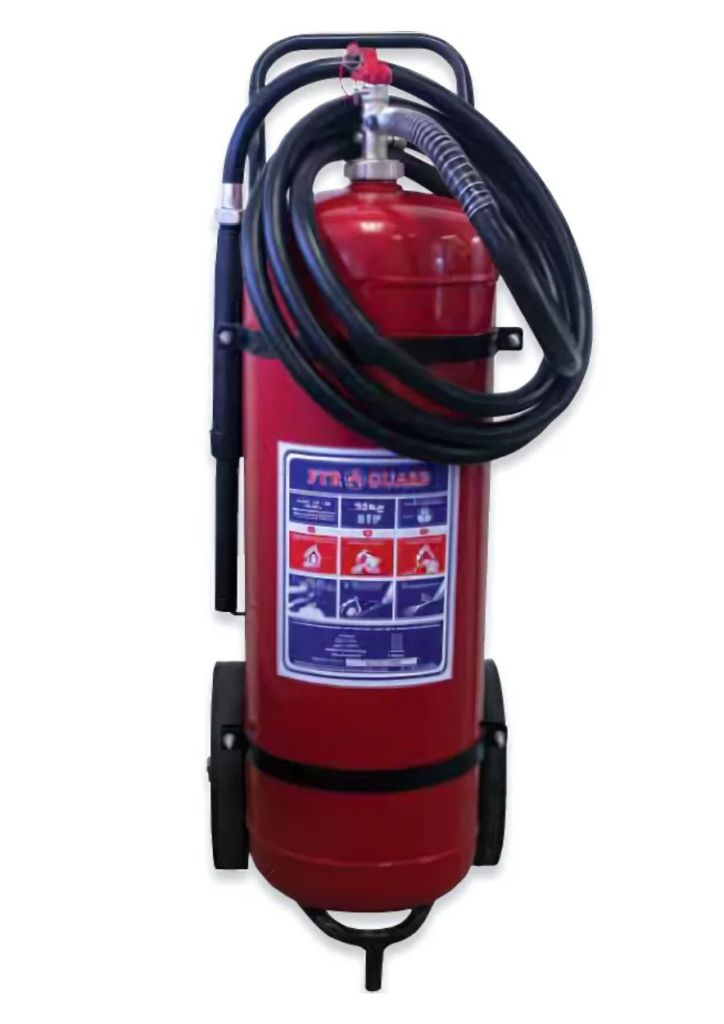 50Kg Dry Chemical Powder Type, Mobile Trolley Fire Extinguisher - SSS ...