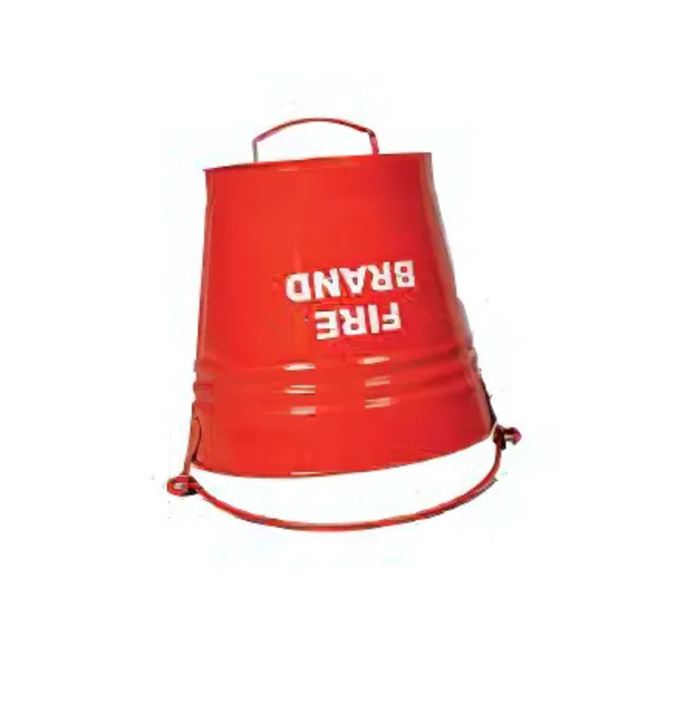 Steel Fire Bucket – Bottom Handle - SSS Fire Services