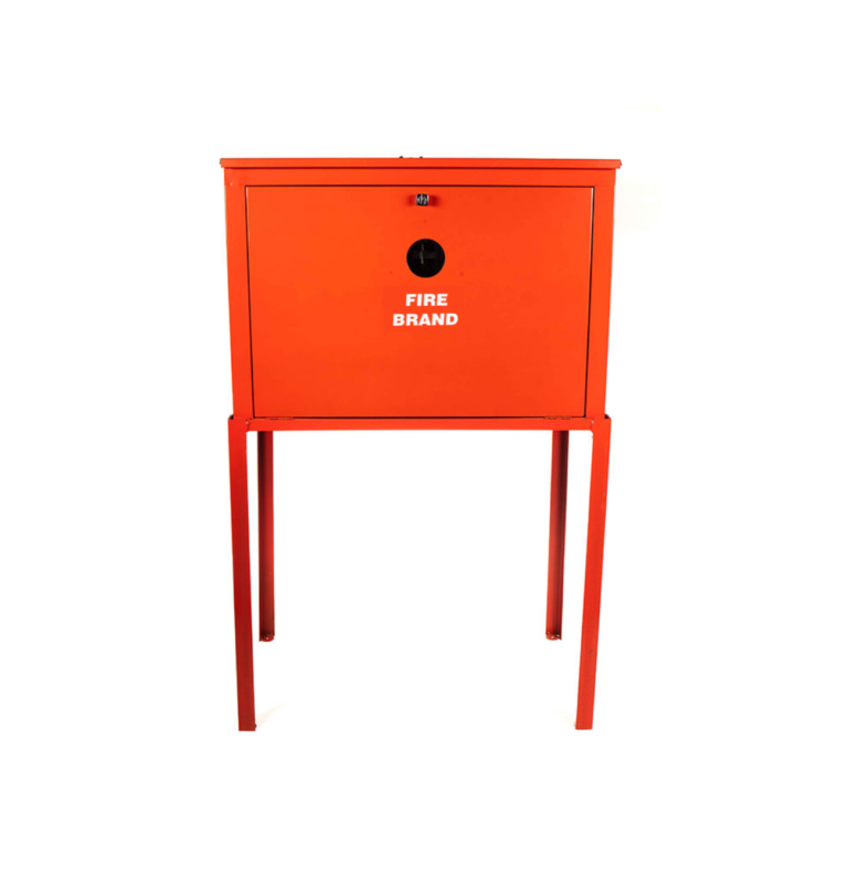 Wall Mounted Steel Hose Cabinet with Stand - SSS Fire Services